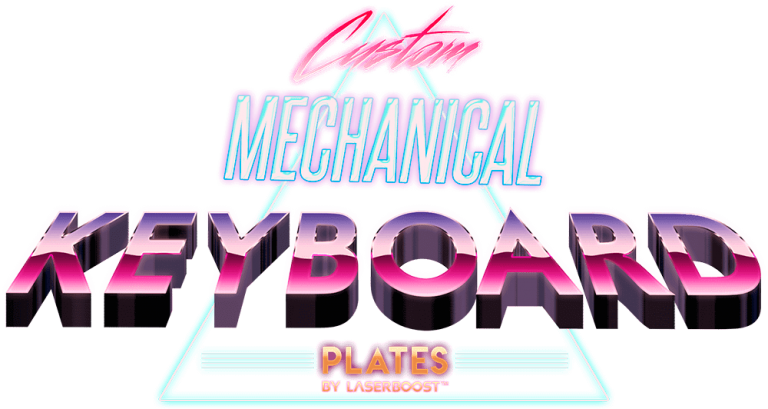 Mechanical Keyboard Plates by Laserboost